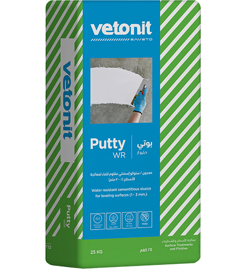 Vetonit Putty WR | Saveto Group - Jordan